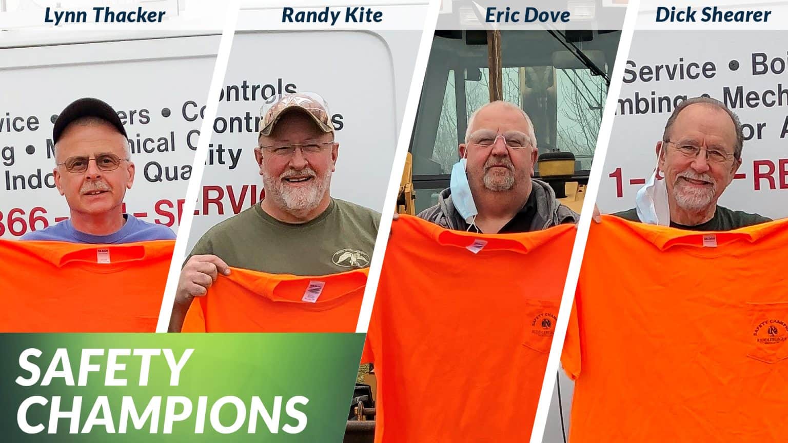 March Safety Champions - Riddleberger Brothers, Inc