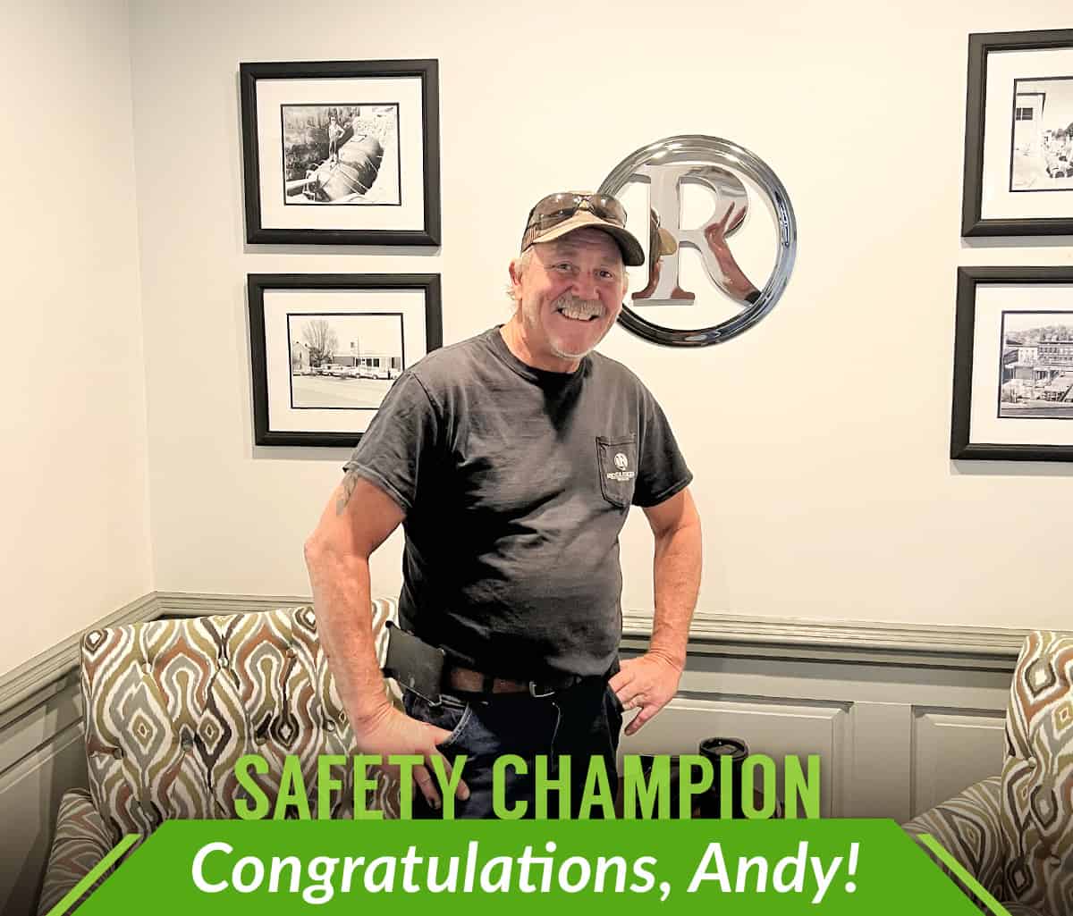Safety Champion - Andy Ritchie - Riddleberger Brothers, Inc